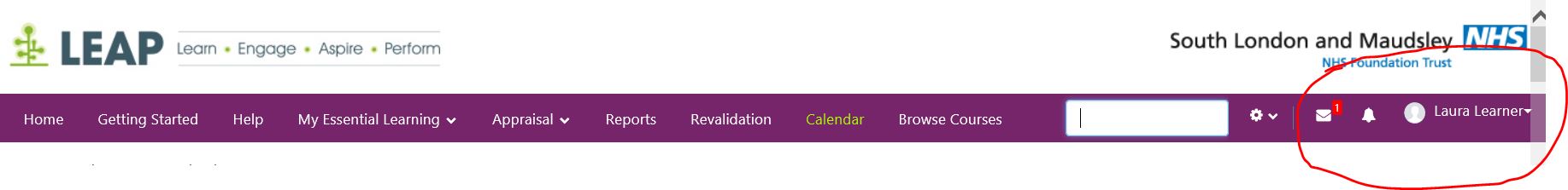 Logging in to LEAP – South London and Maudsley NHS Foundation Trust